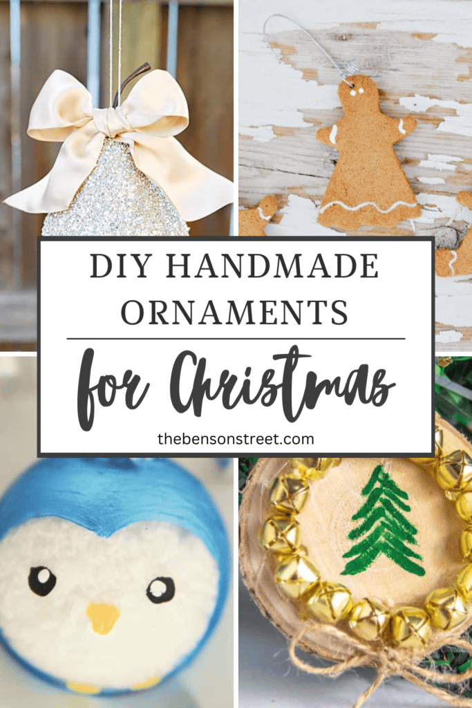 25+ DIY Handmade Ornaments for the Christmas Holiday