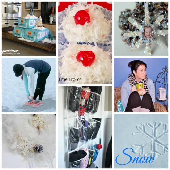 Updated Snow Wreath plus Blog Hop - The Benson Street