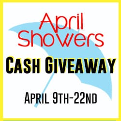 April Showers Cash Giveaway - The Benson Street