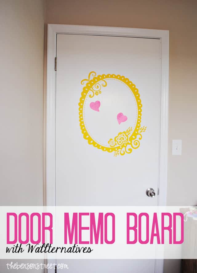Dorm Door Memo Board - The Benson Street