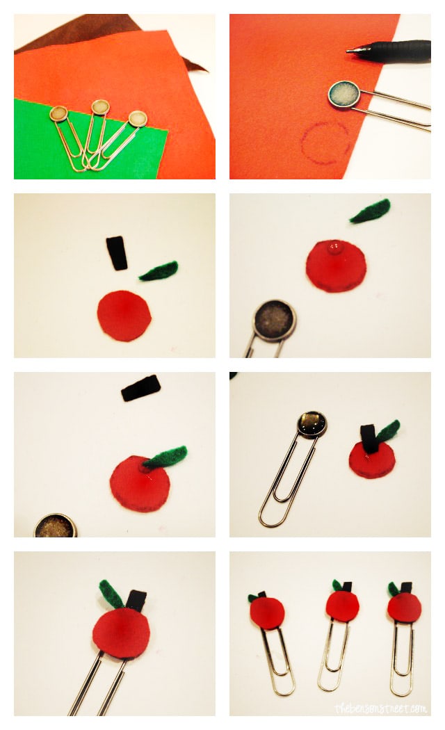 Apple Paper Clips - The Benson Street
