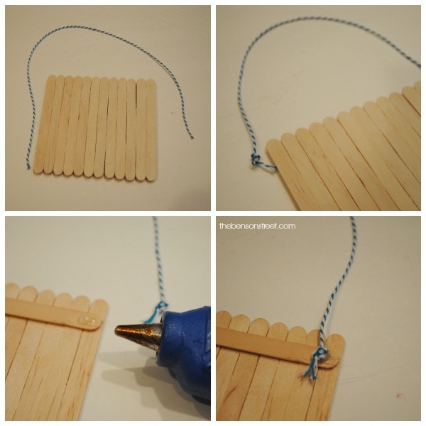 How to Make a Summer Mini Pallet Sign out of Popsicle Sticks - The ...