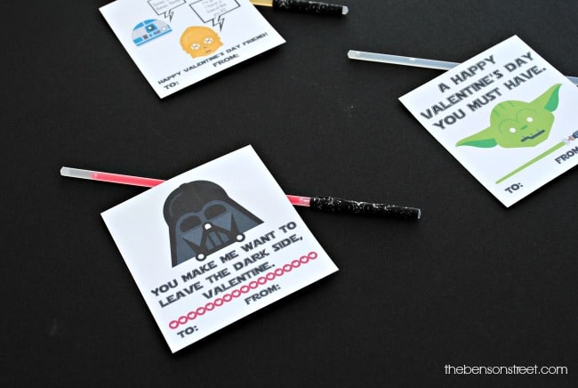 Star Wars Valentines Printables - The Benson Street