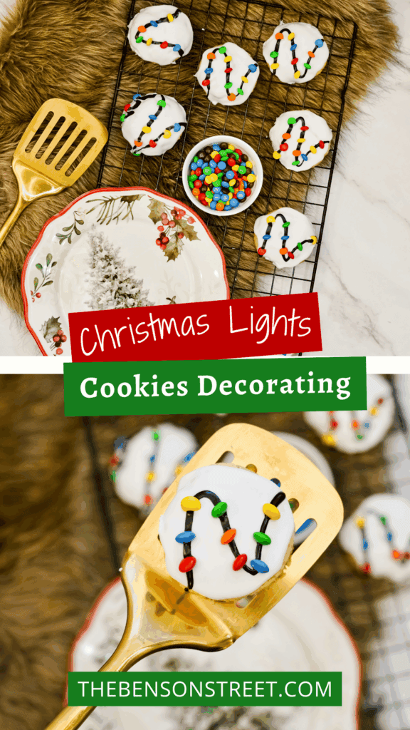 Easy Christmas Light Cookies - The Benson Street
