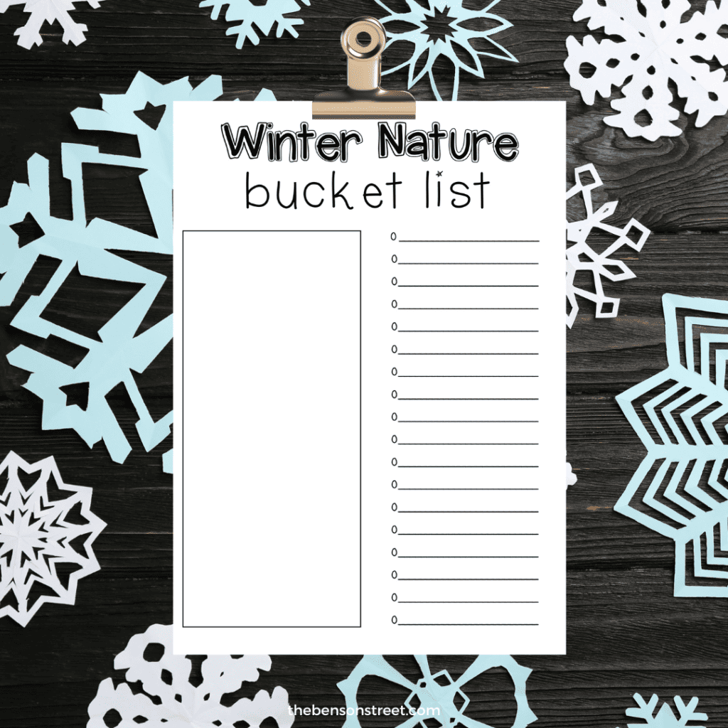Free Printable Winter Activities Sheets for Kids - The Benson Street