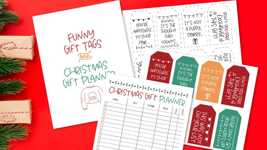 Funny Christmas Gift Tags Printable: Free Printables