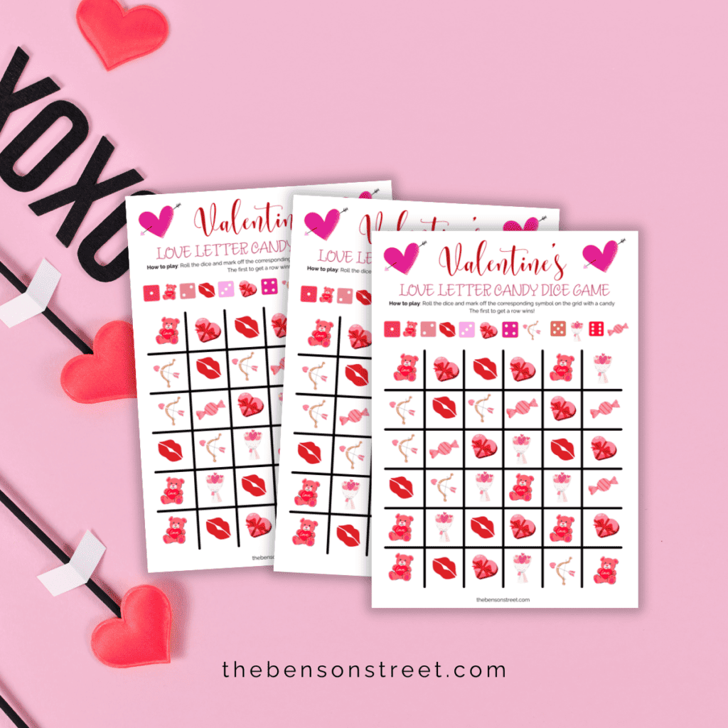 FREE Printable Valentines Activity Pages for Kids - The Benson Street
