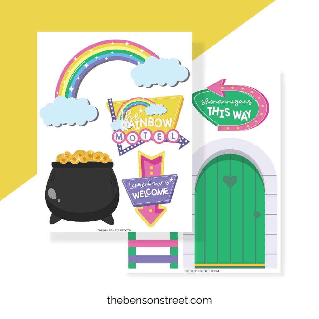 Free Printable Leprechaun Trap Signs - The Benson Street