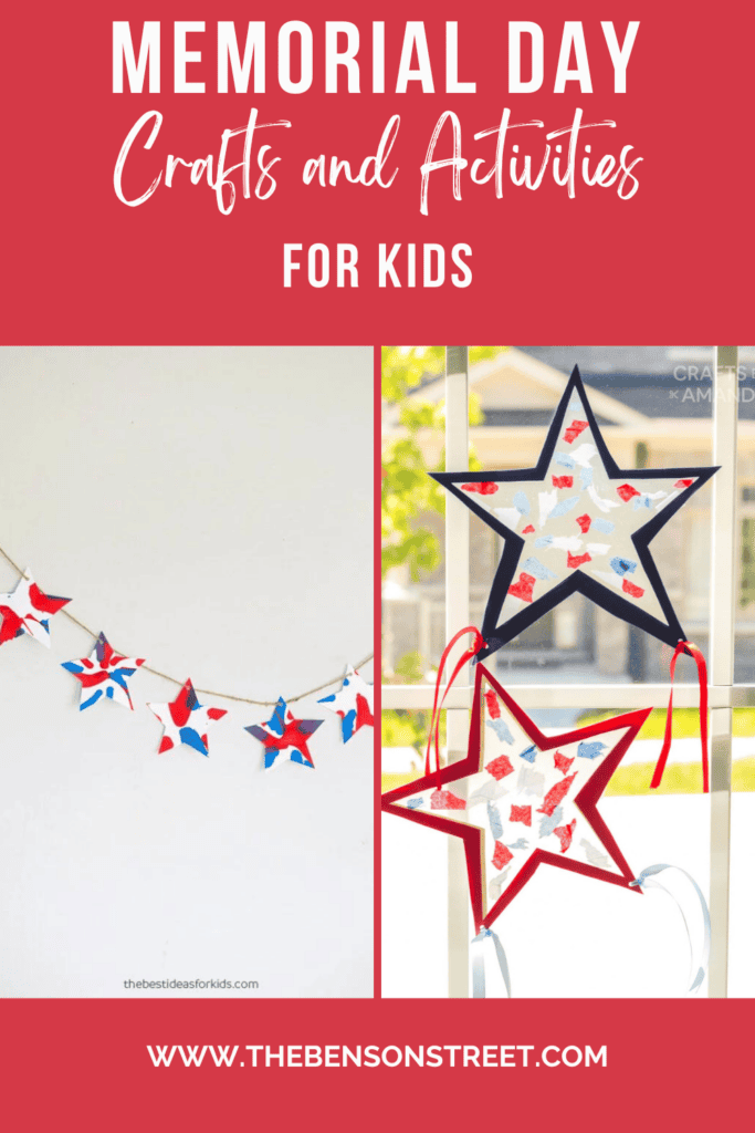 Memorial Day Crafts for Kids: Easy Patriotic Ideas - The Benson Street