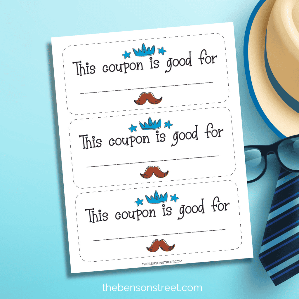 FREE All About my Dad Printable Activity for Father's Day - The Benson ...