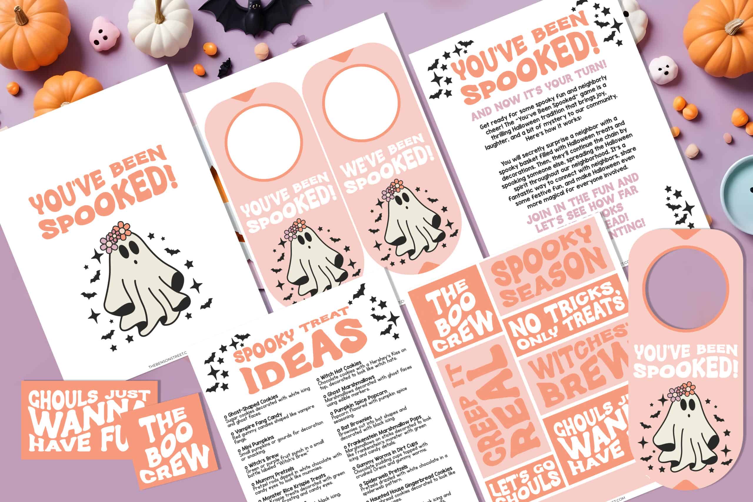 You've Been Spooked Printable: A Fun and Festive Halloween Tradition ...