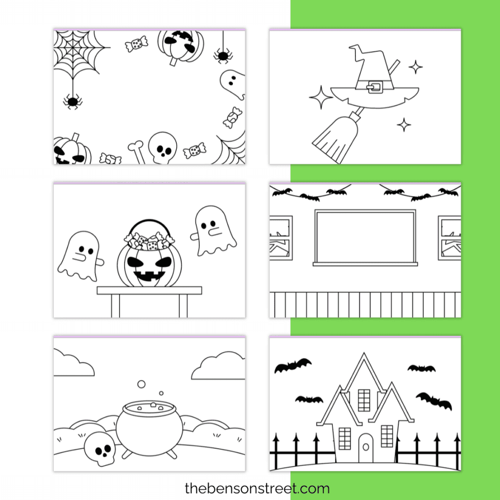 Free Printable Halloween Coloring Pages for Kids: Fun & Spooky ...