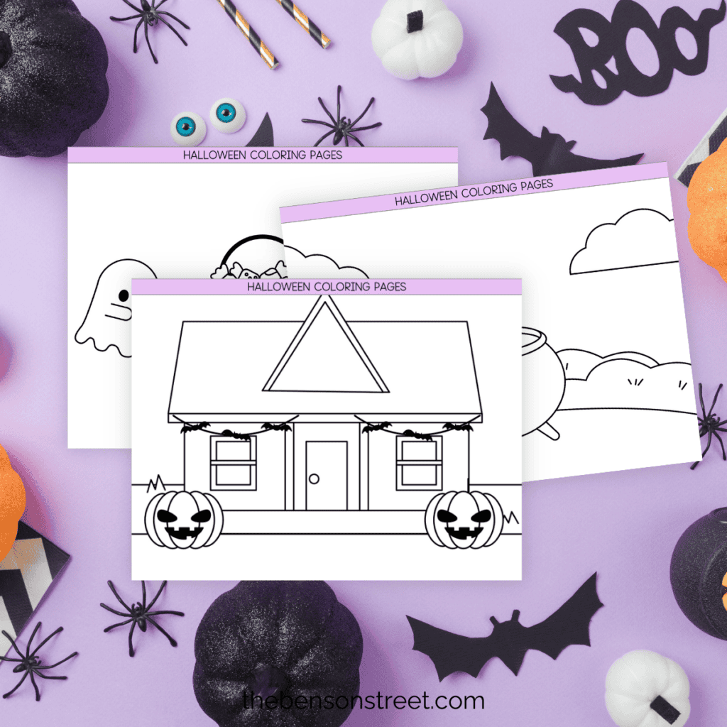 Free Printable Halloween Coloring Pages for Kids: Fun & Spooky ...