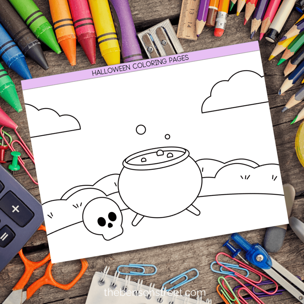 Free Printable Halloween Coloring Pages for Kids: Fun & Spooky ...