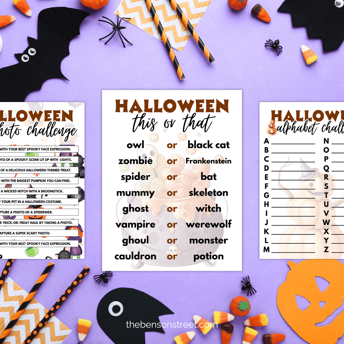 FREE Printable Halloween Activities for Kids: Fun Game Pack - The ...