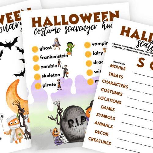 FREE Printable Halloween Activities for Kids: Fun Game Pack - The ...