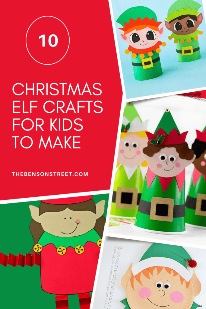 Easy to Make Cute Christmas Elf Crafts for Kids