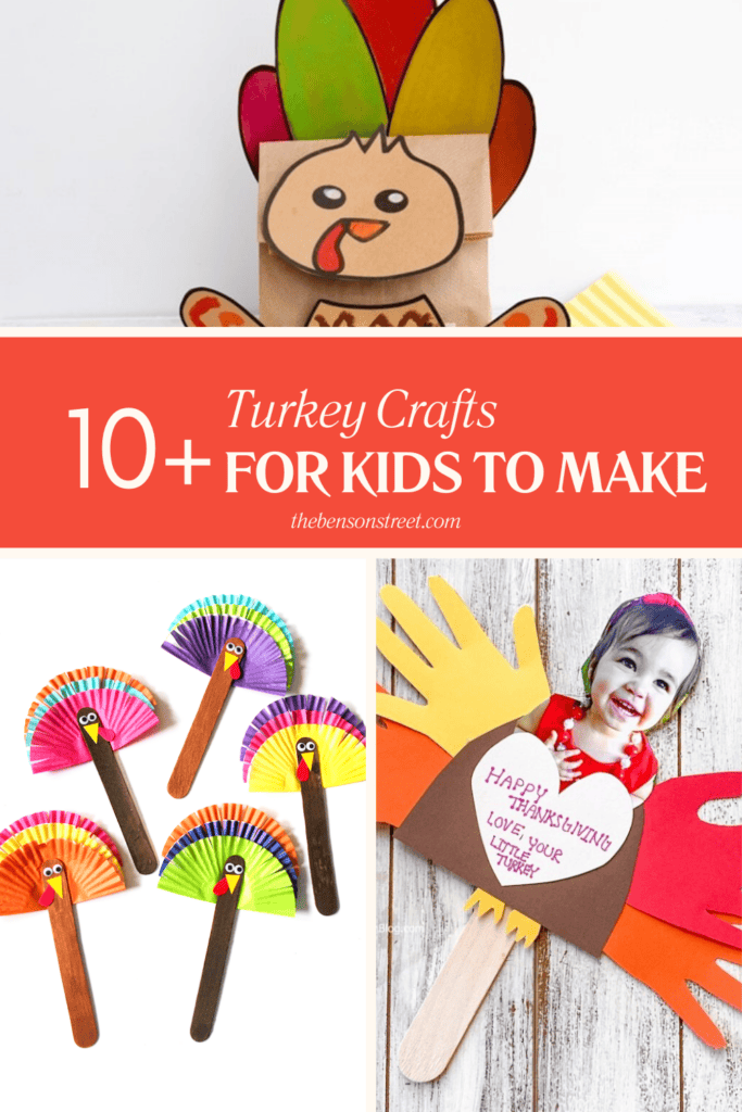 How to Make a Thanksgiving Turkey: Arts and Crafts for Kids