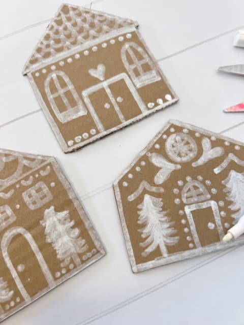 How to Make a Cardboard Gingerbread House Craft for Kids