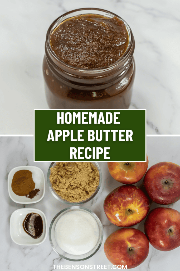 How to Make Apple Butter: The Ultimate Homemade Recipe - The Benson Street