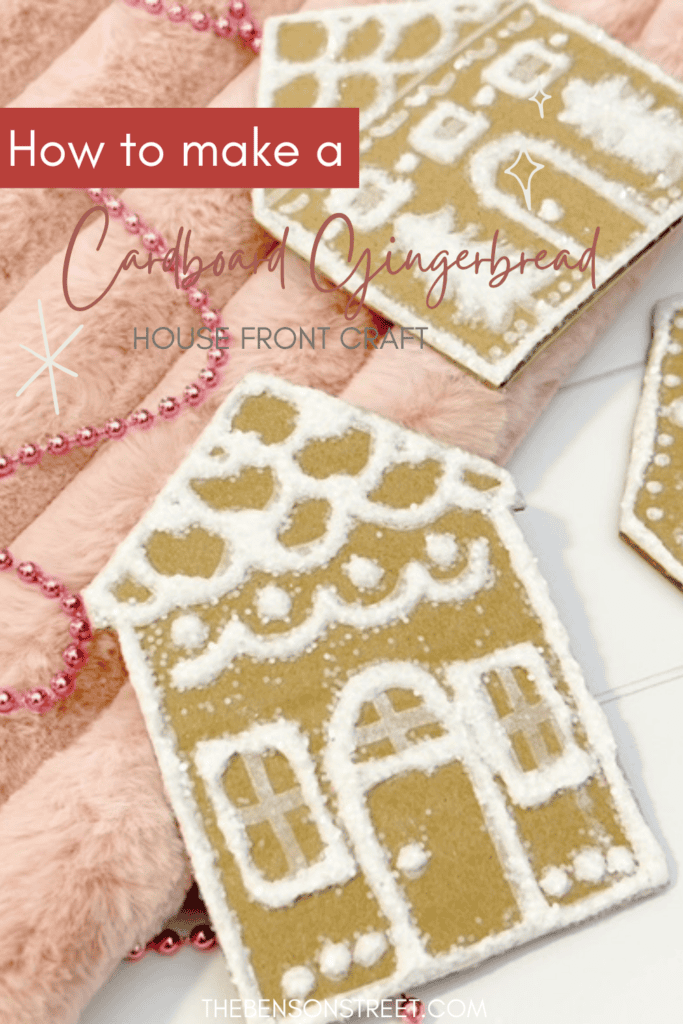How to Make a Cardboard Gingerbread House Craft for Kids