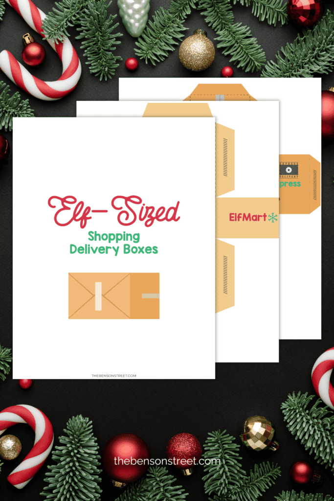 Free Printable Elf on the Shelf Packages Props – Create Fun and Magical ...