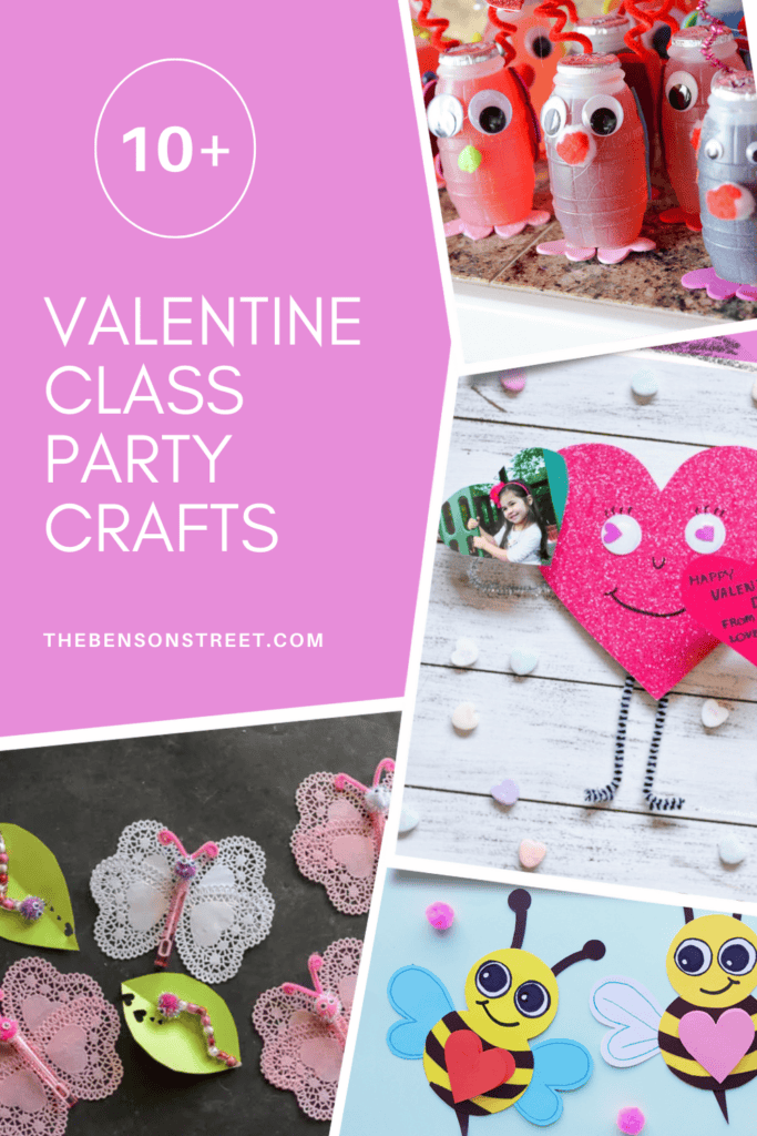 Simple, Fun, and Easy Valentine Class Party Crafts