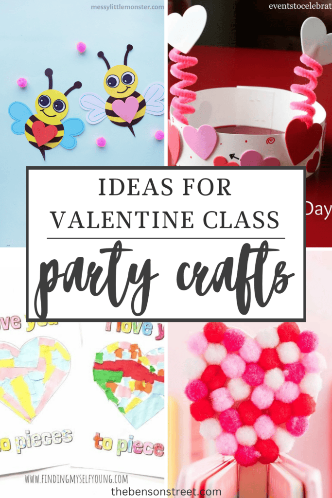 Simple, Fun, and Easy Valentine Class Party Crafts