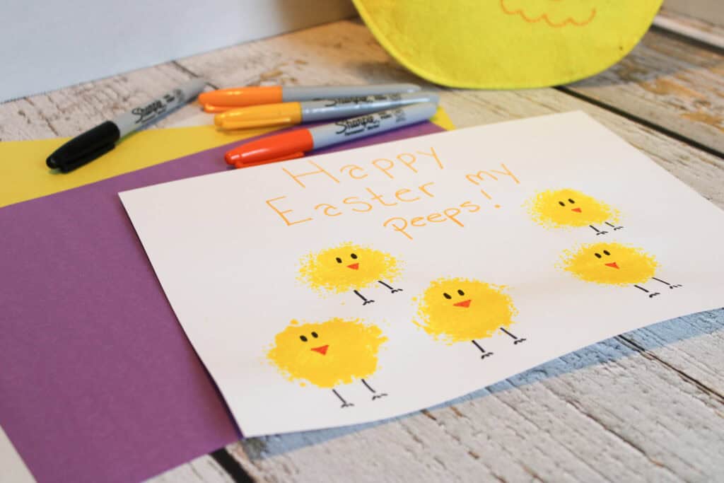 Broccoli Easter Chicks Craft for Kids - The Benson Street