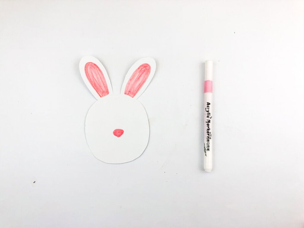 Paper Rocking Easter Bunny Craft: Easter Activity for Kids