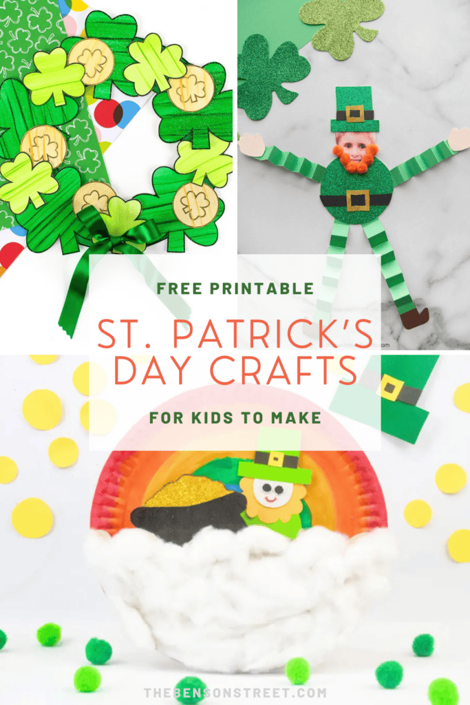 Free Printable St. Patrick's Day Crafts for Kids: Easy Ideas - The ...