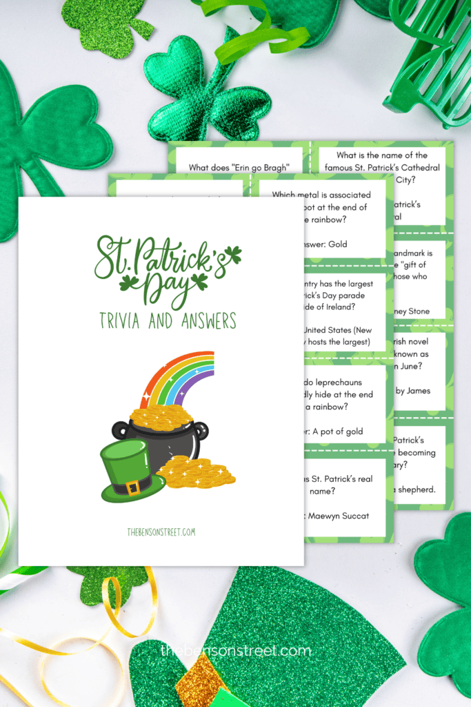 Free St. Patrick’s Day Trivia Questions and Answers Printable