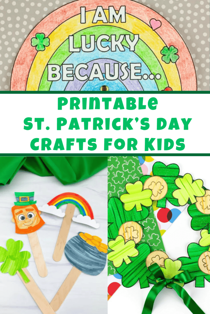 Free Printable St. Patrick's Day Crafts for Kids: Easy Ideas - The ...