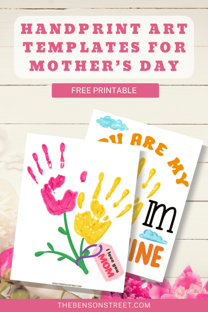 Mother's Day Handprint Free Printable Art Templates & Ideas