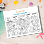 Free Printable Summer Bookmarks to Color: 5 Designs - The Benson Street