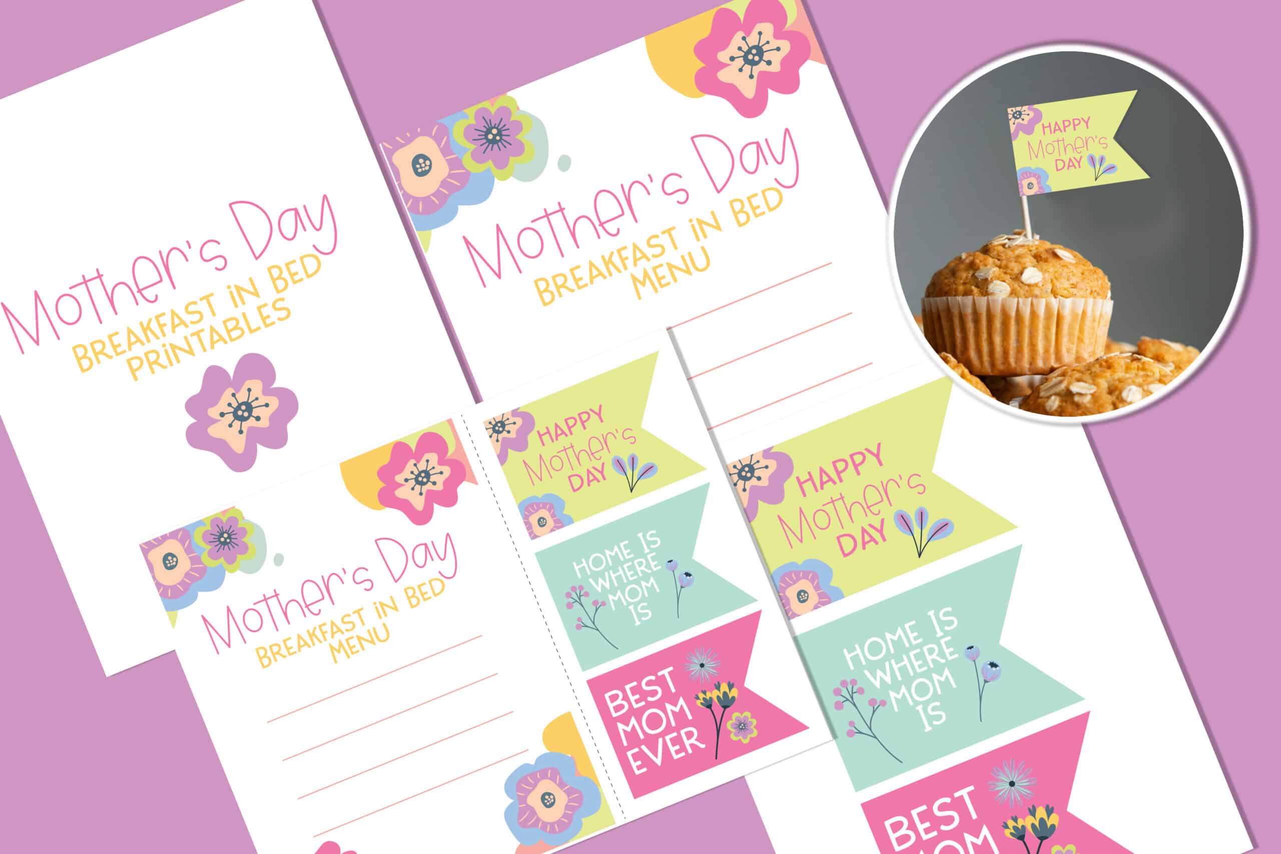 Free Mother's Day Breakfast in Bed Printables - The Benson Street