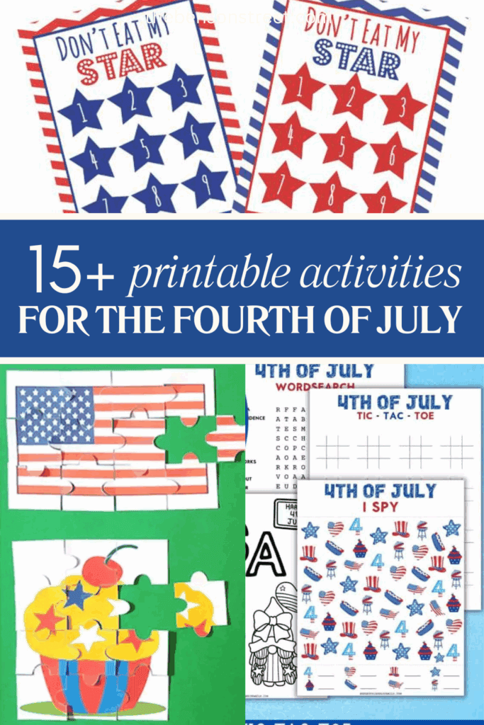 Easy & Fun Free Printable 4th of July Activities for Kids - The Benson ...