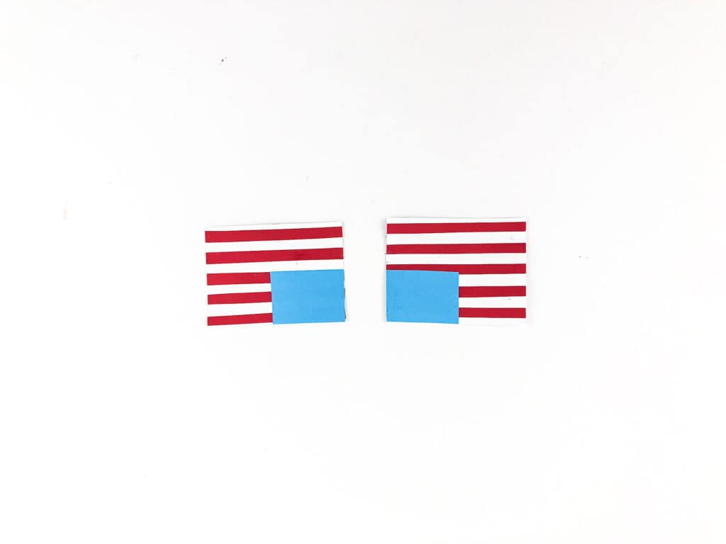 Kids Rocking Paper American Flag Craft Step by Step Tutorial - The ...