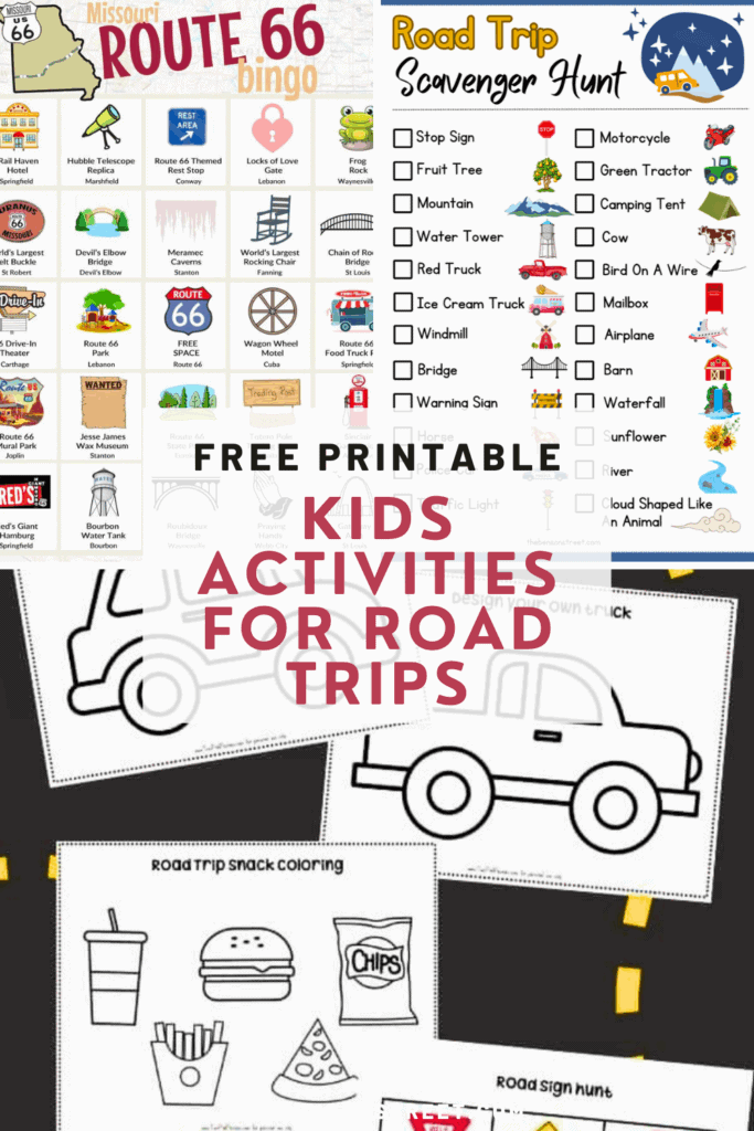 FREE Road Trip Printables for Kids: Activities for Car Fun