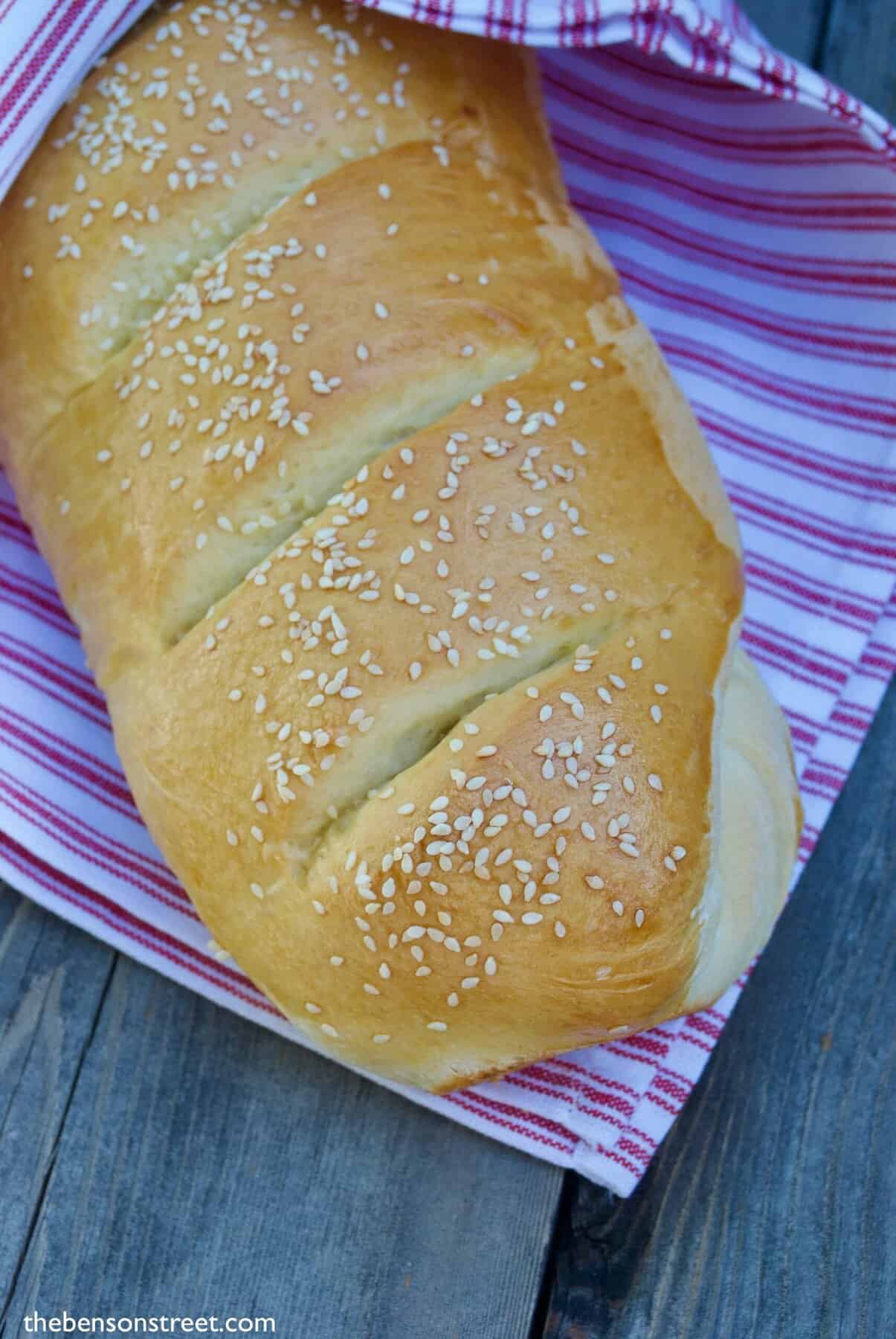 Recipe for How To Make French Bread in a Bread Machine - The Benson Street