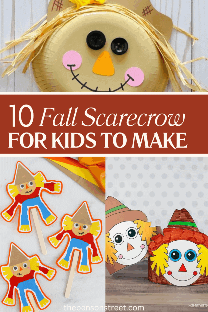 Scarecrow Crafts for Kids: Easy And Fun Diy Ideas For Fall - The Benson ...