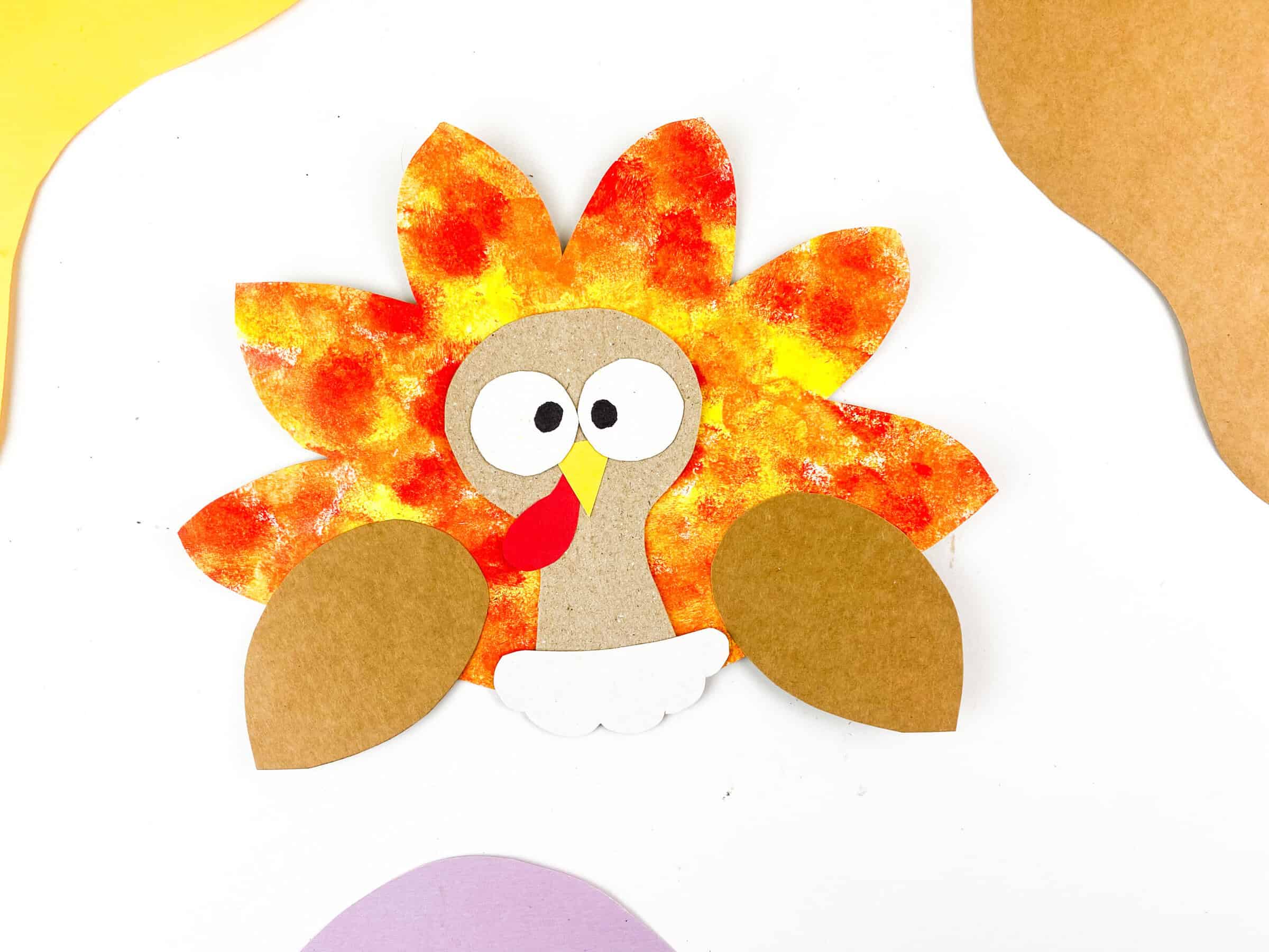 How To Make A Paper Plate Turkey: Easy & Fun Craft For Kids - The ...
