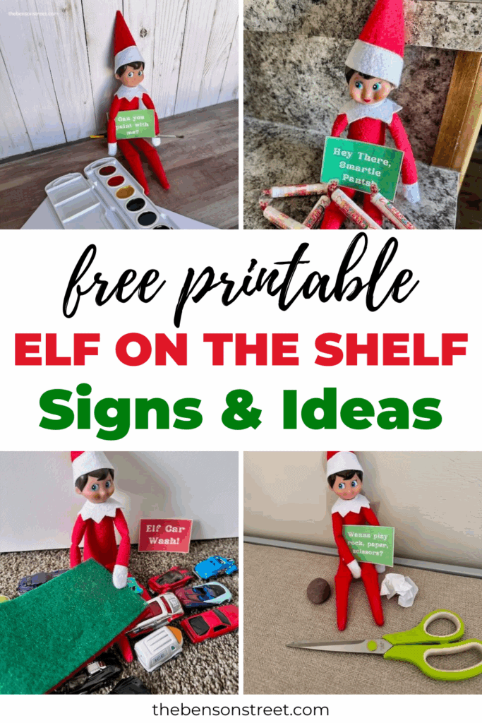 Easy Elf on the Shelf Free Printables PDF of Ideas