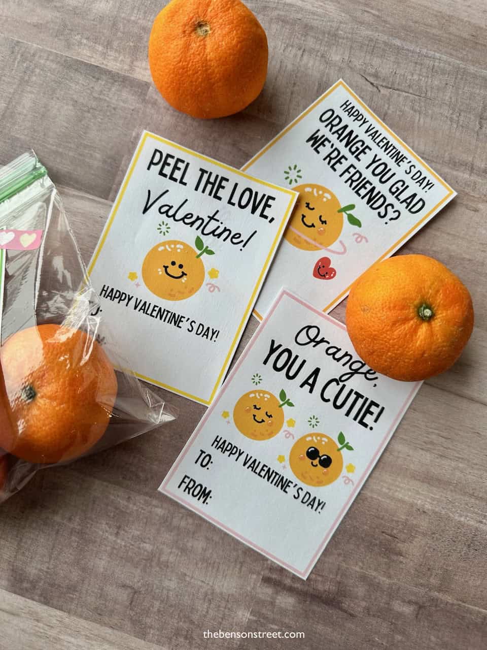 Free Cuties Valentines Printables: Cards for Kids - The Benson Street