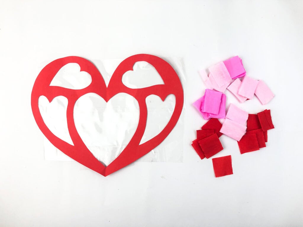 How To Make A Heart Suncatcher: Easy Valentine's Kids Craft - The ...