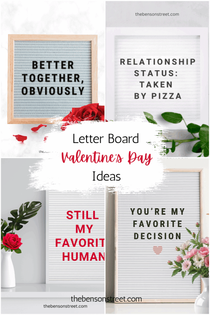 100+ Valentine's Day Letter Board Ideas: Funny & Cute Quotes - The ...