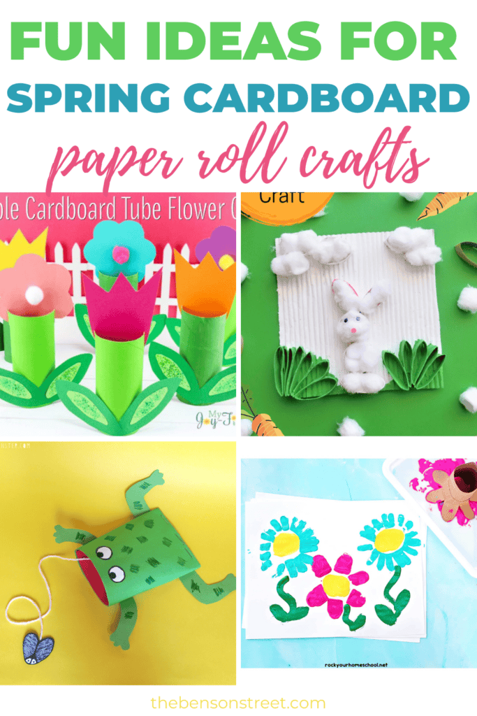 Spring Toilet Paper Crafts for Kids - The Benson Street