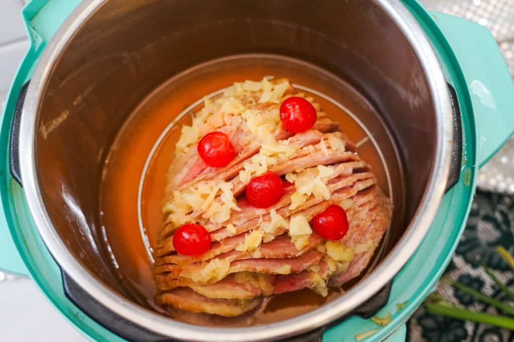 Easy Recipe to Pressure Cook an Instant Pot Boneless Ham - The Benson ...