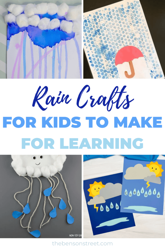 Rain Crafts for Kids: Easy Ideas for a Rainy Day - The Benson Street