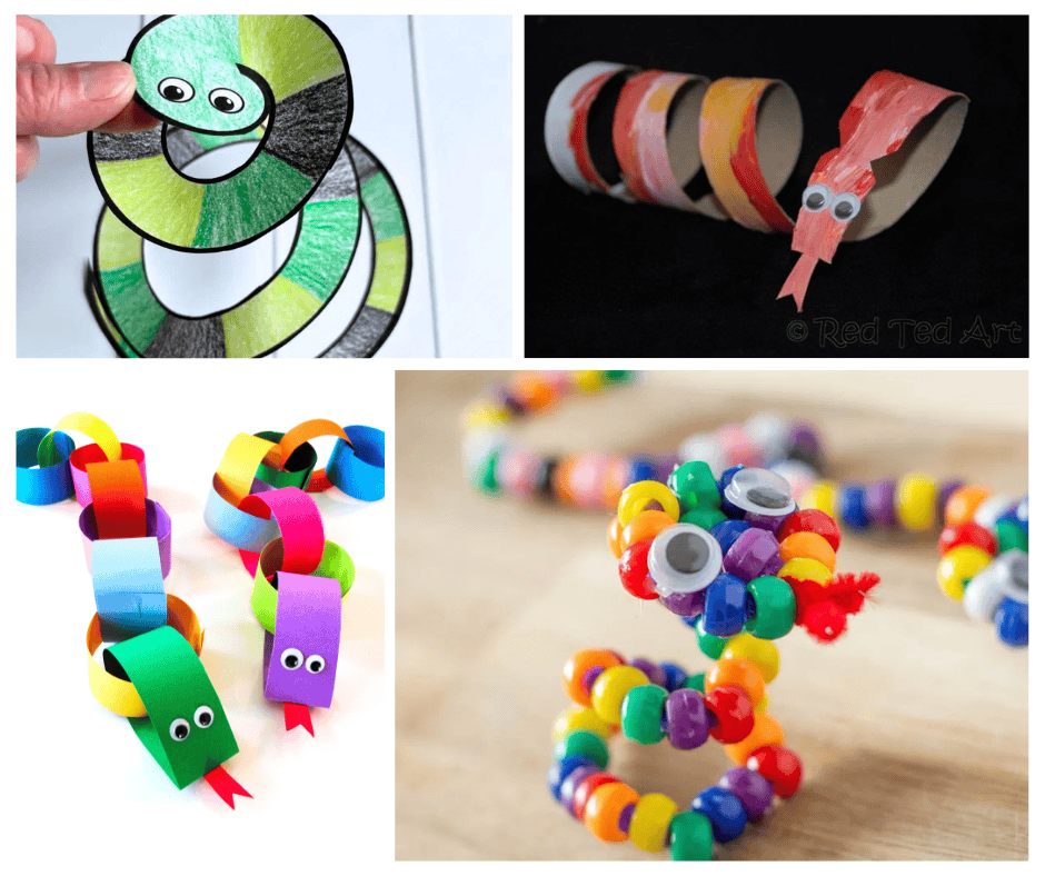 Snake Crafts for Kids That Are So Much Fun - The Benson Street